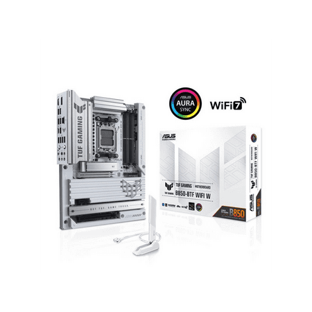 ASUS TUF GAMING B850-BTF WIFI W AMD B850 ATX motherboard hidden-connec ...