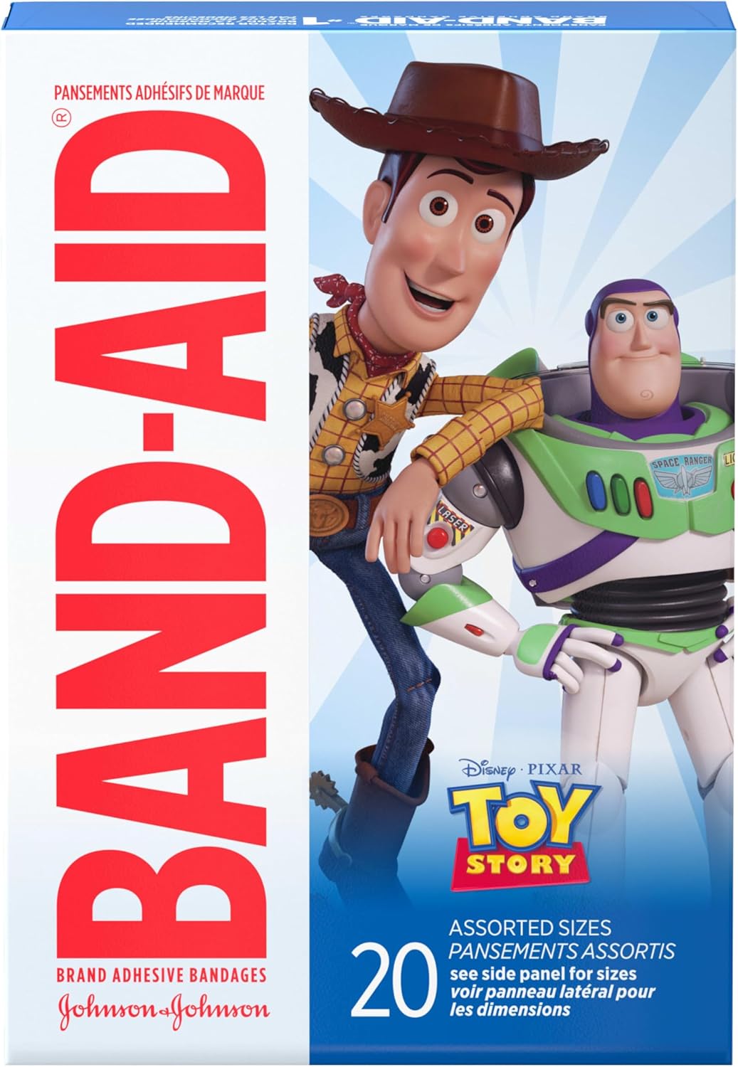 Band-Aid Brand Sterile Adhesive Bandages - Toy Story, 20ct – Blitzstock