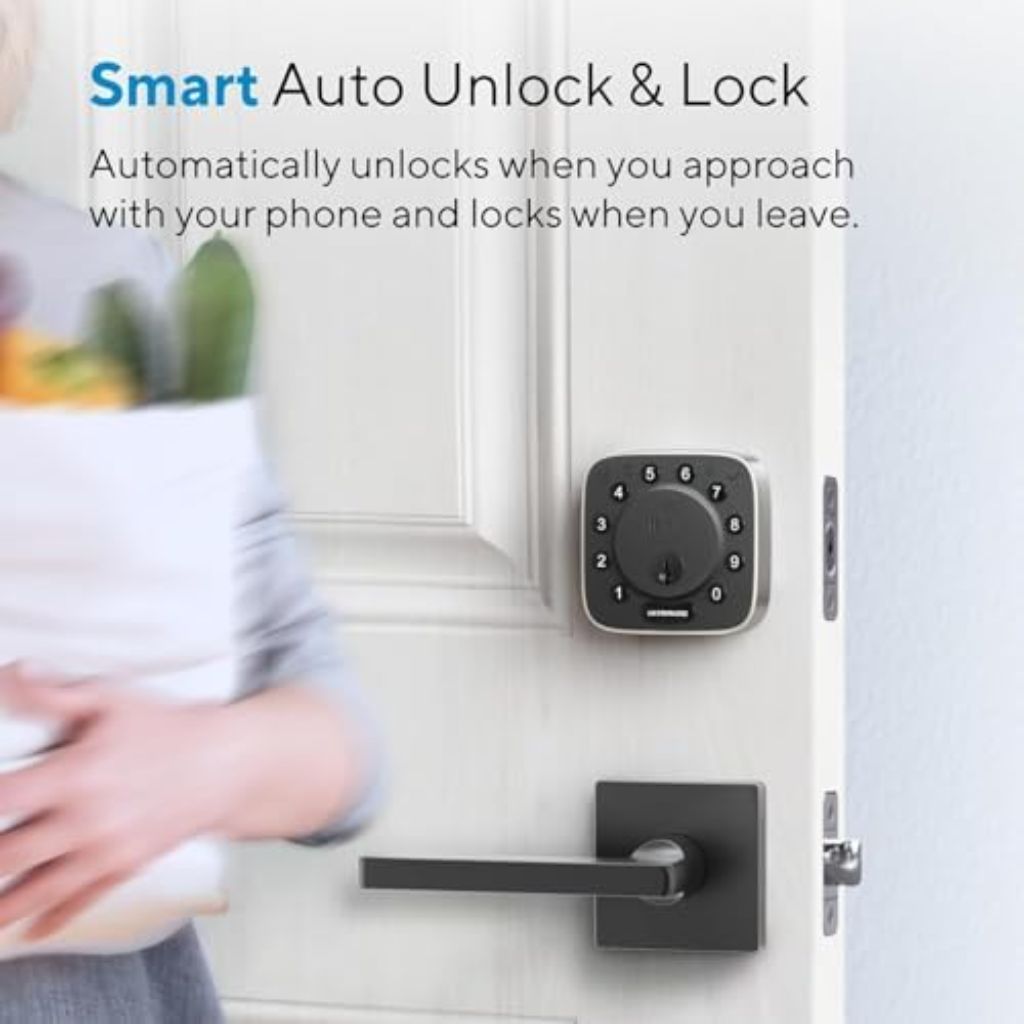 ULTRALOQ - Bolt NFC Smart Door Lock, Built-in WiFi Deadbolt 6-in-1 Key ...