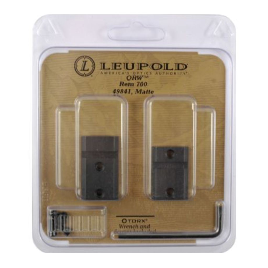 Leupold 2-Piece Quick-Release Weaver-Style Scope Base Remington 700 Ma ...