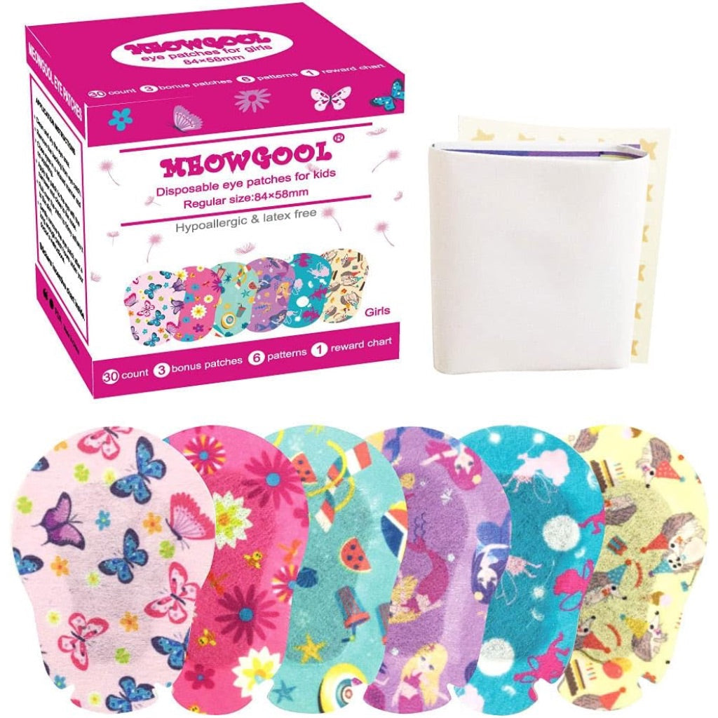 Kids Adhesive Eye Patch Bandages - 30 Patches – Blitzstock