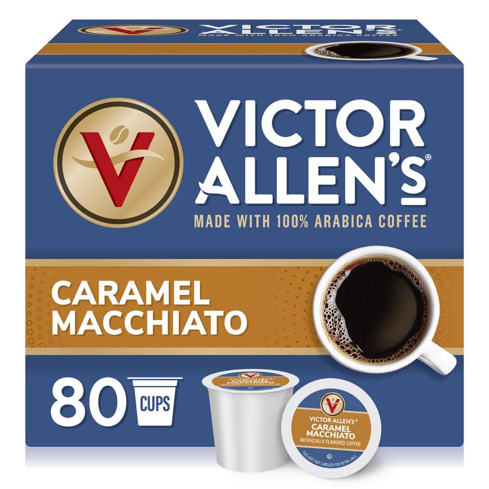 Victor Allen's Coffee Caramel Macchiato Medium Roast Keurig K-Cup Coff ...