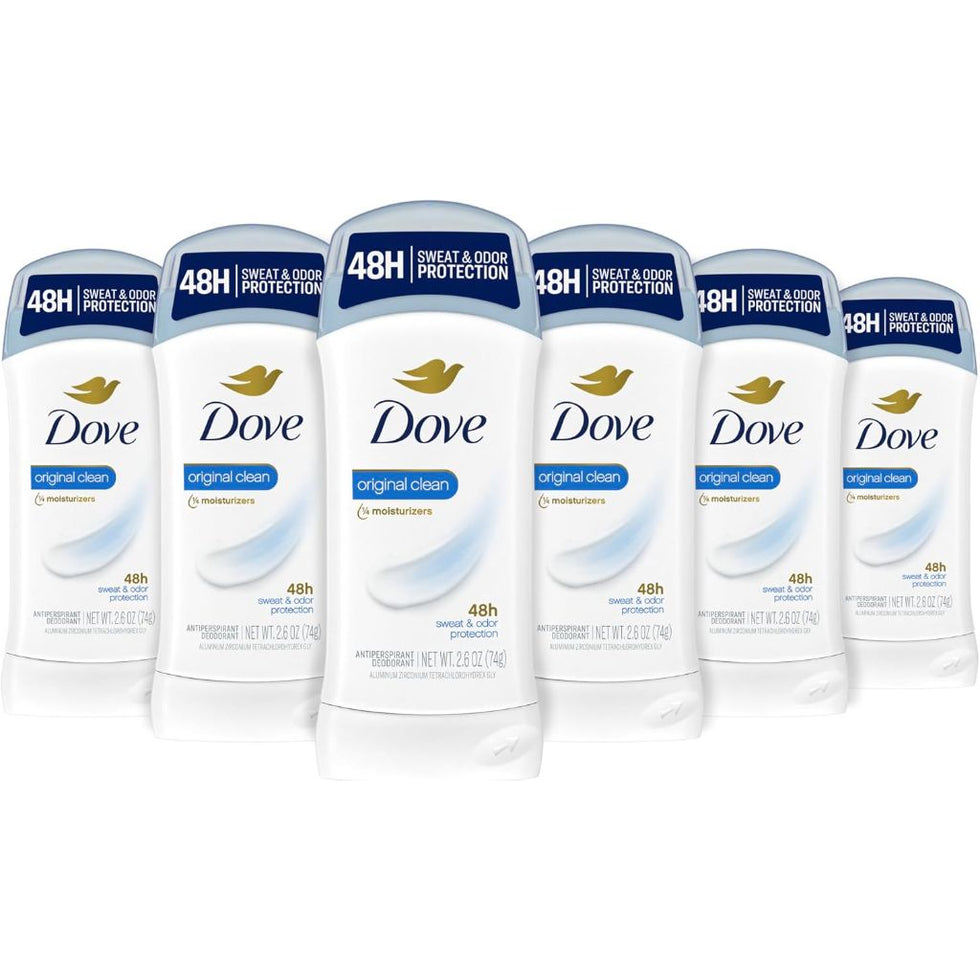 Dove Women's Invisible Solid Antiperspirant Deodorant Stick - Original ...